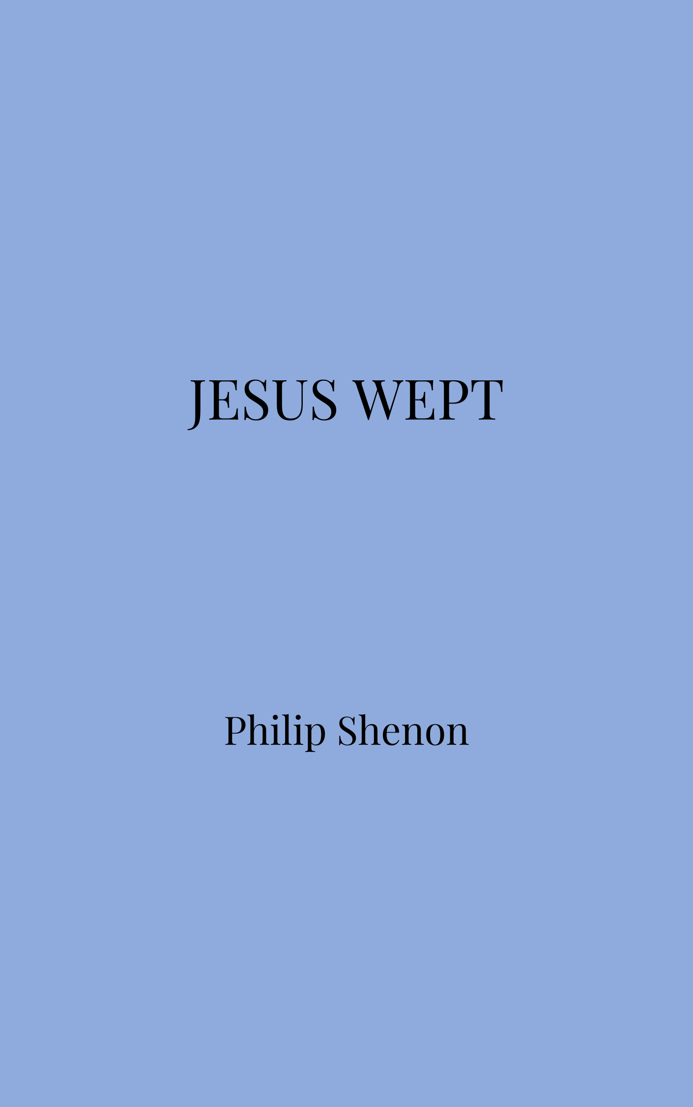 Jesus Wept - Susanna Lea Associates